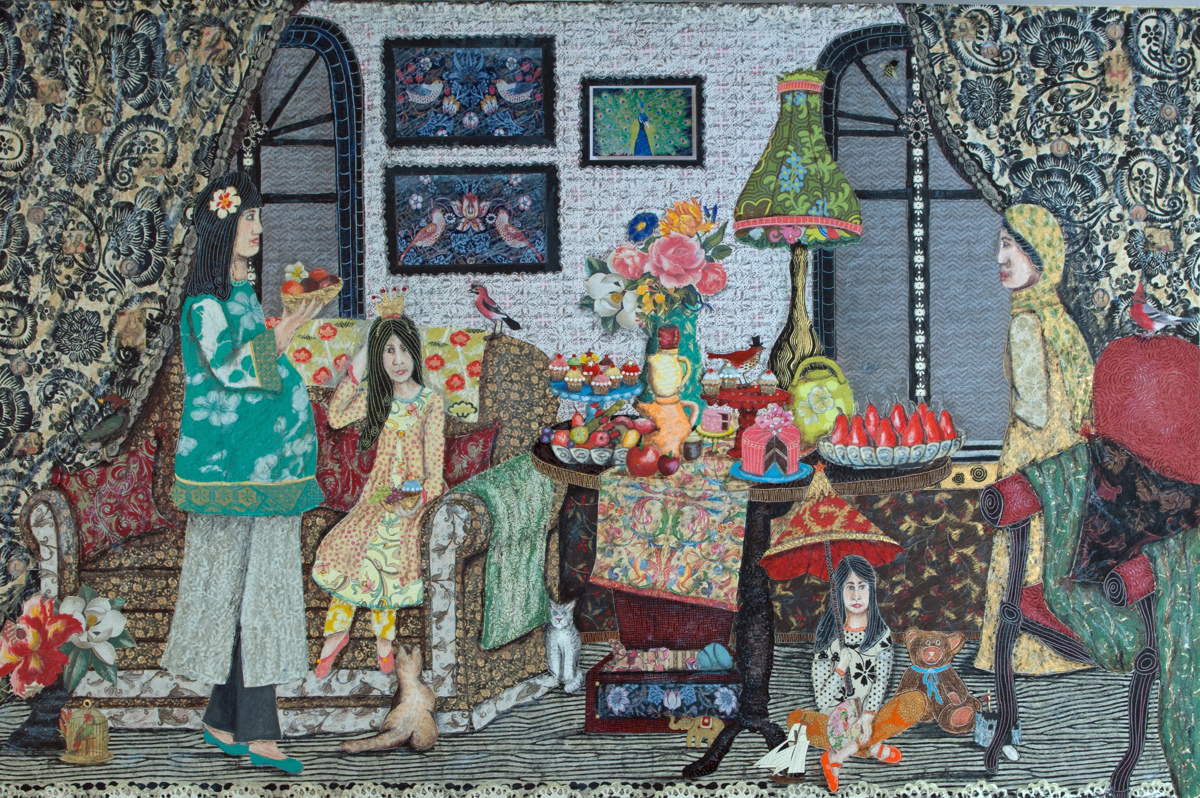 Mixed Media : "The Night Before The Morning" (Original art by Judith ...
